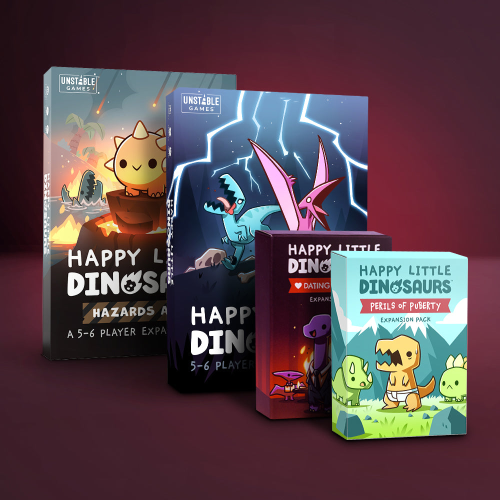 Happy Little Dinosaurs: 4 Expansion Bundle – UnstableGames